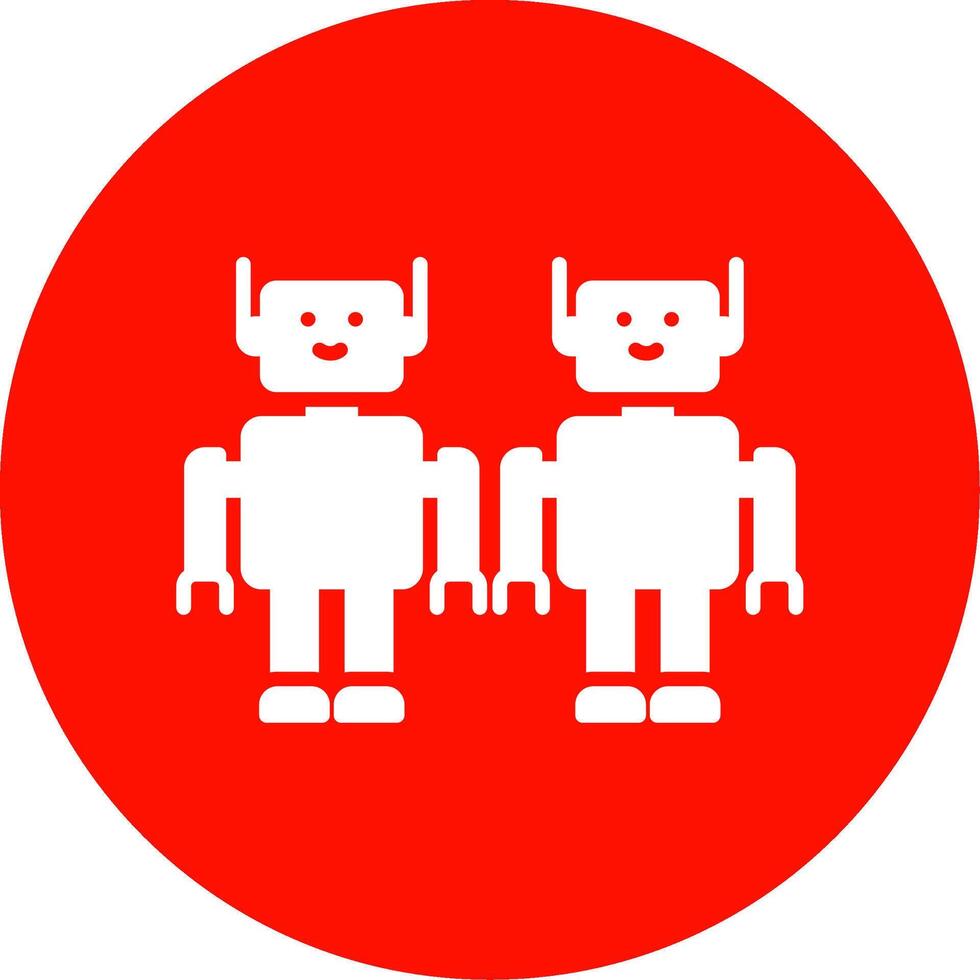 Robots Multi Color Circle Icon 43695074 Vector Art At Vecteezy