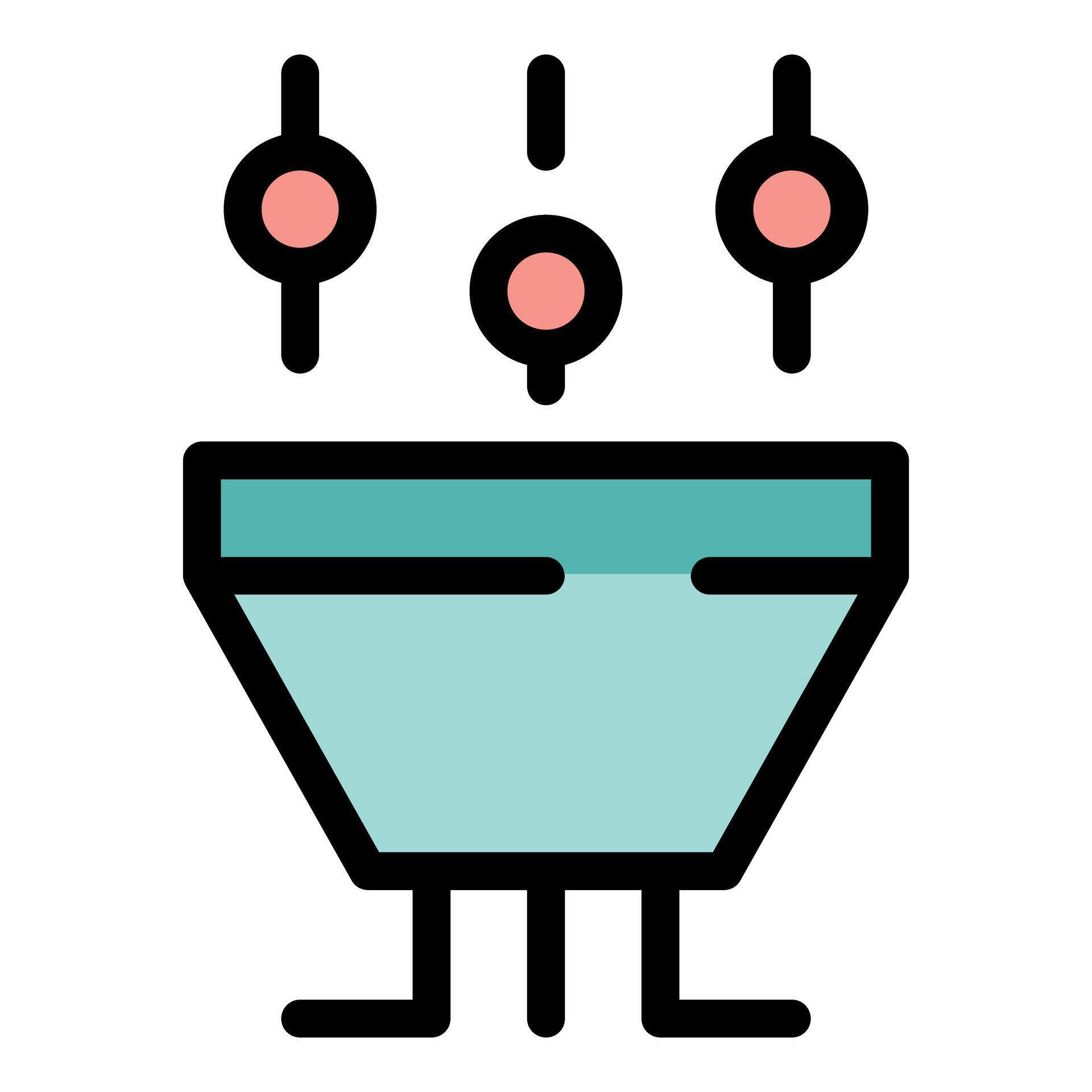 Data Processing And Filtering Through Funnel Algorithm Visualization Vector Art At Vecteezy