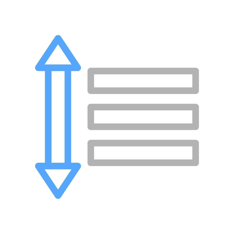 Sorting Icon With Up And Down Arrows Concept Of Organization Order