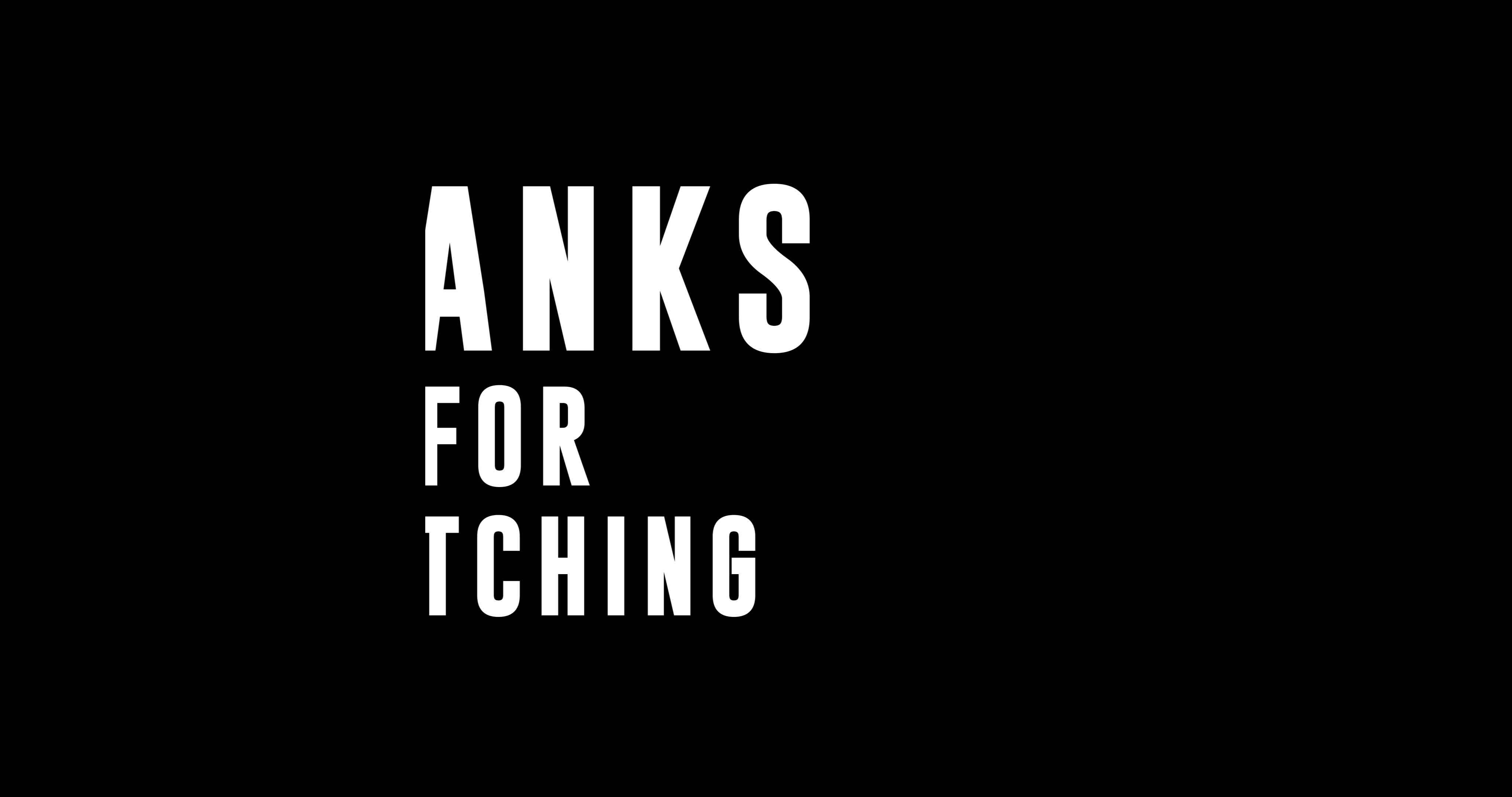 Thank You For Watching Smooth Text Animation On A White Background
