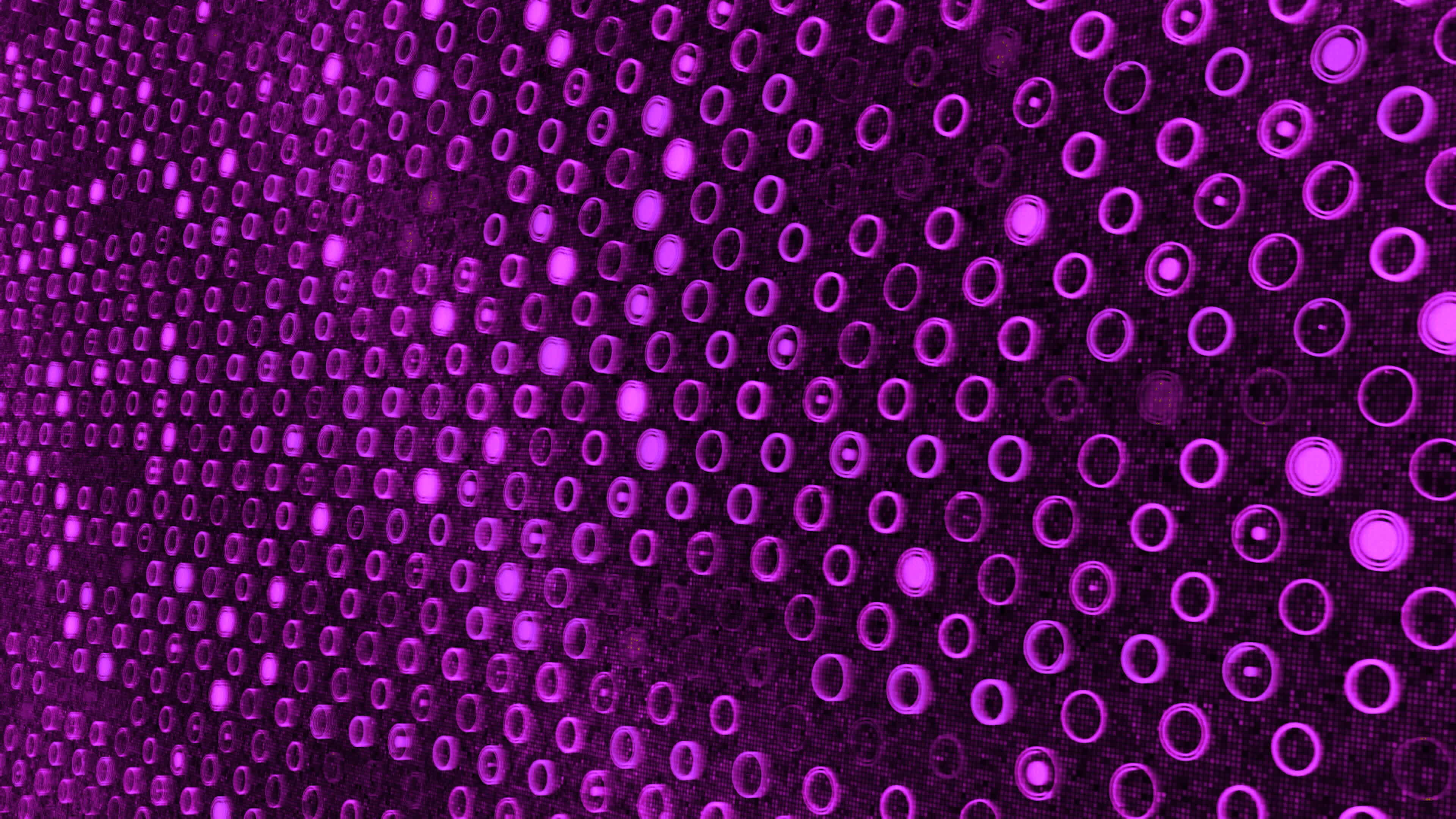 Background Of Colored Pulsating Circles Animation Electronic