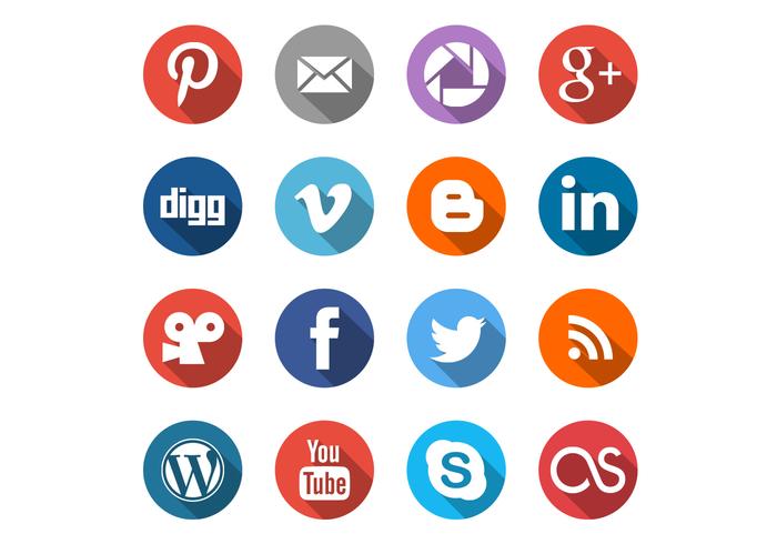 Round Social Media Icons Vector Set - Download Free Vector Art, Stock ... Round Social Media Icons Vector Set - Download Free Vector Art, Stock ...