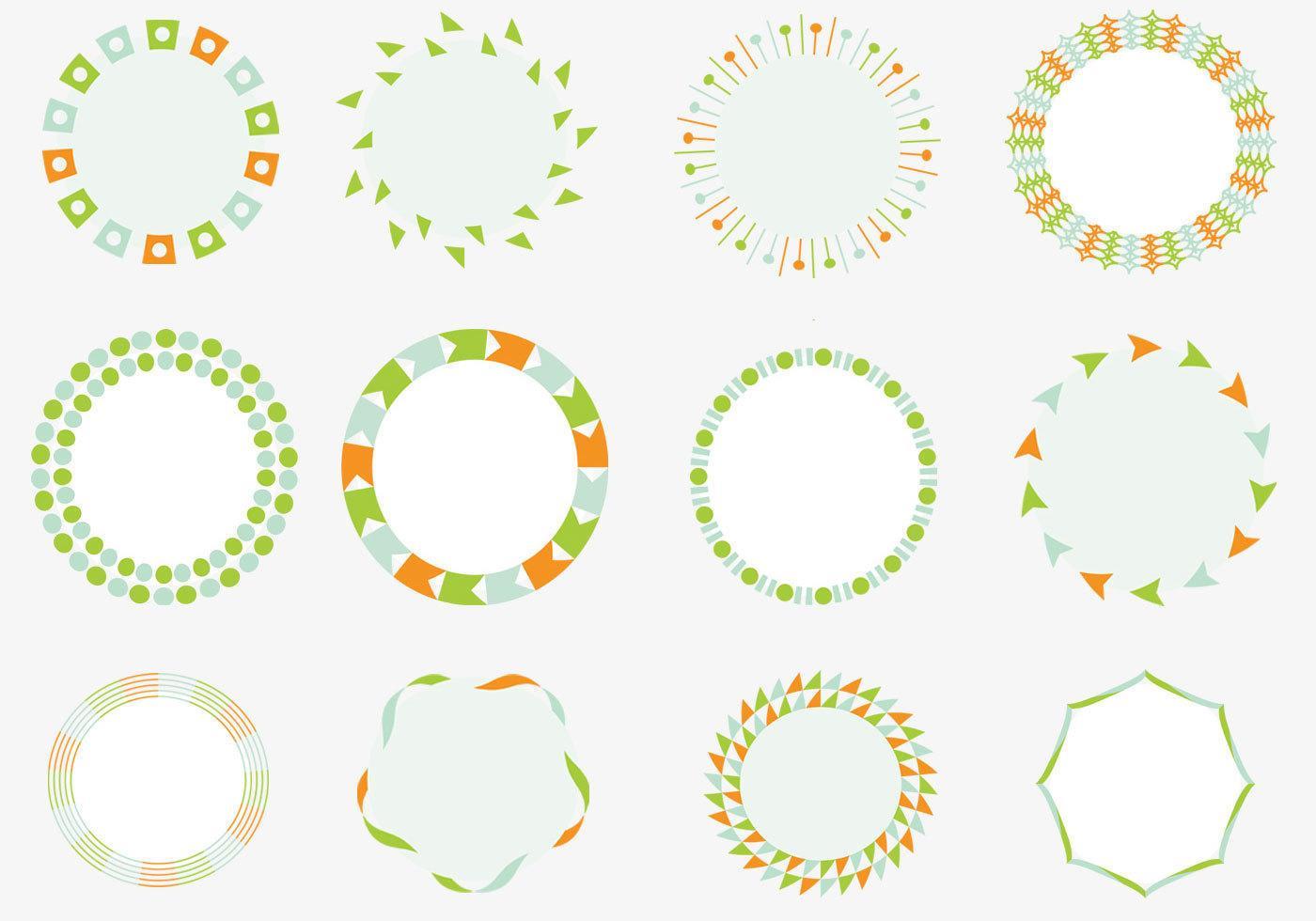 Funky Frames Vector Pack 40388 Vector Art at Vecteezy