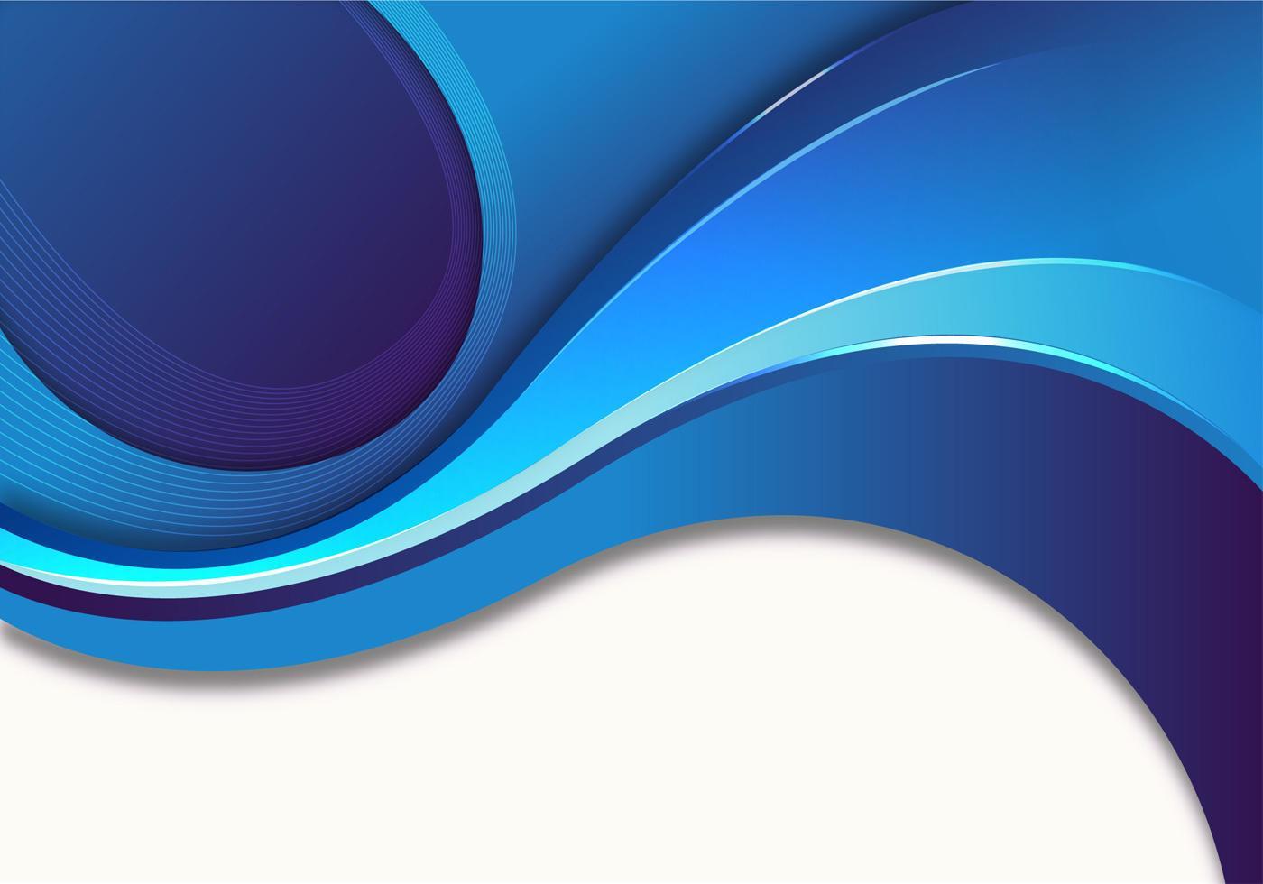 Blue Abstract Wave Vector Wallpaper 57482 Vector Art at Vecteezy