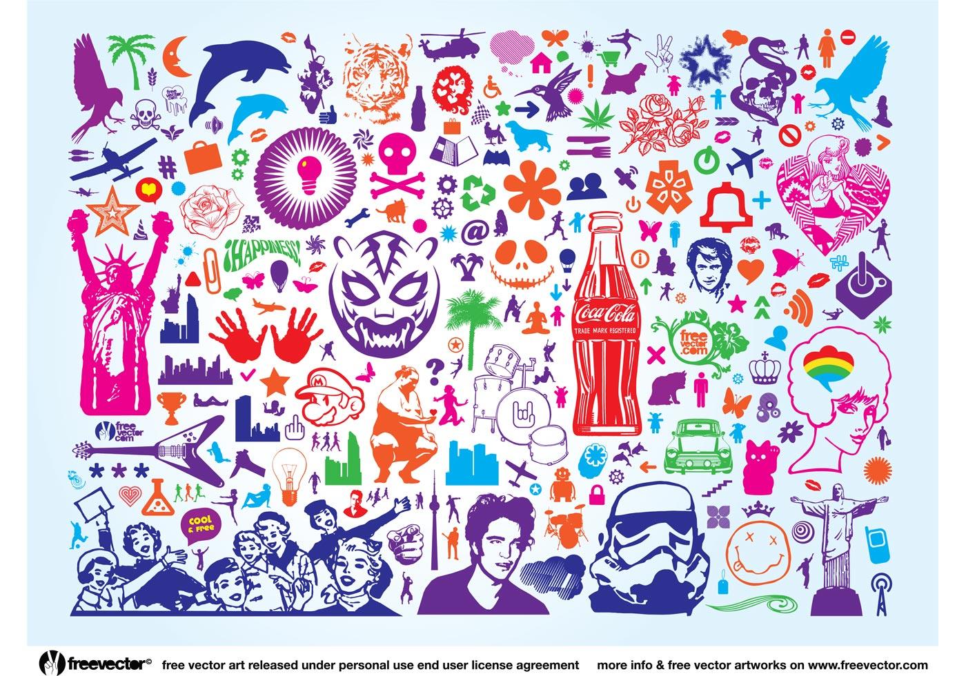 Free Silhouettes Collection 60924 Vector Art at Vecteezy