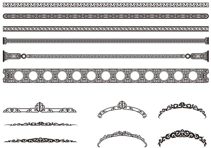 Decorative Vintage Border Vectors 61614 Vector Art at Vecteezy