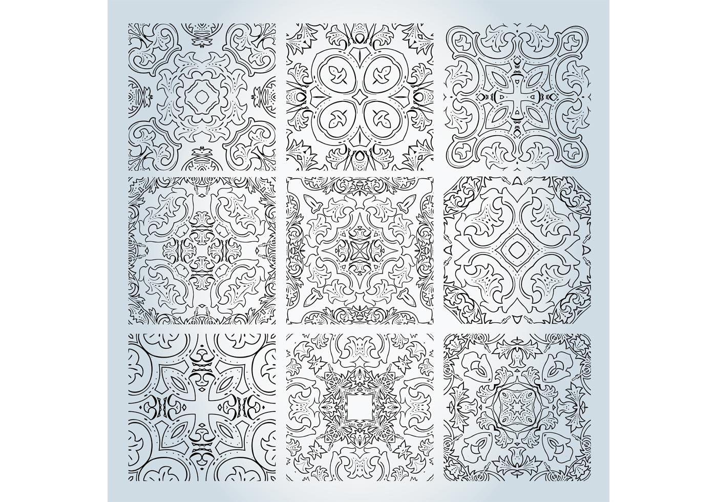 Outline Pattern Vectors - Download Free Vector Art, Stock Graphics & Images