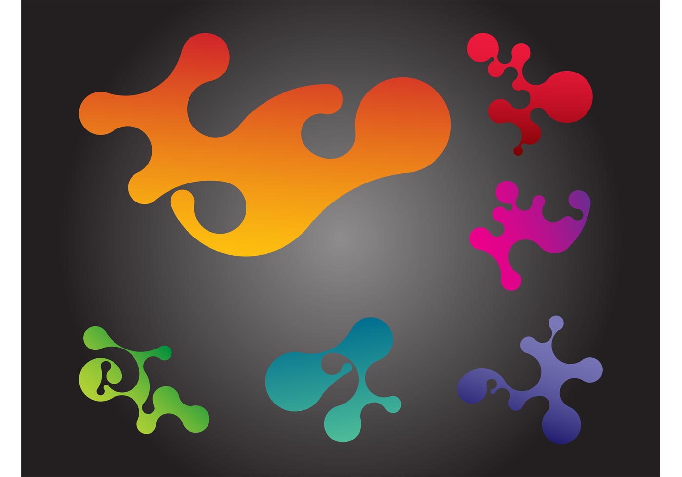 Colorful Blobs Download Free Vector Art Stock Graphics And Images