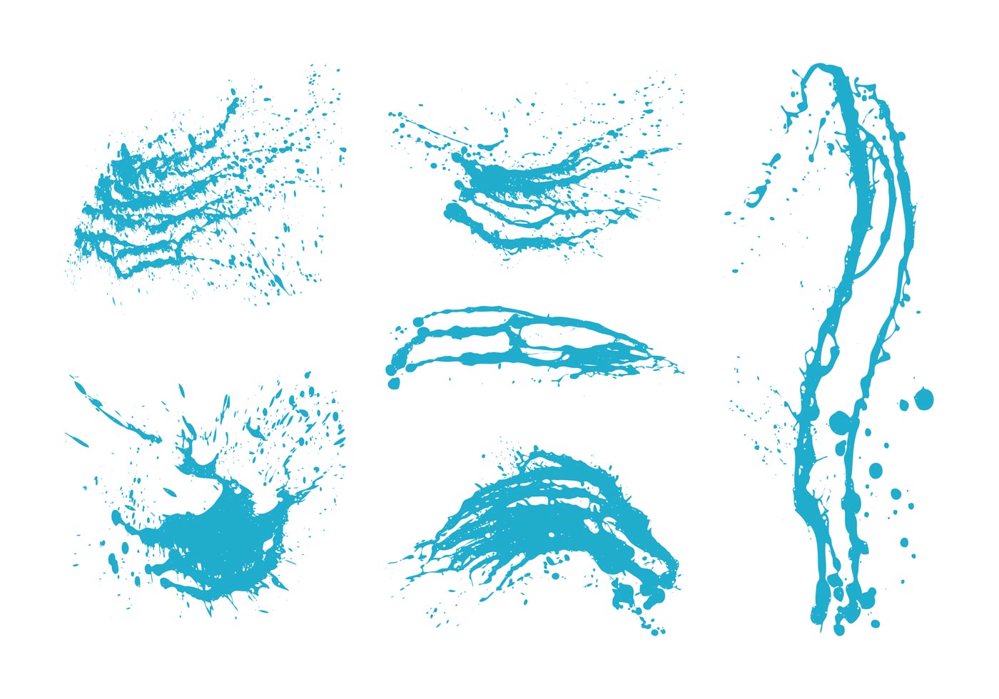 Splattered Blue Paint - Download Free Vector Art, Stock Graphics & Images Splattered Blue Paint - Download Free Vector Art, Stock Graphics & Images
