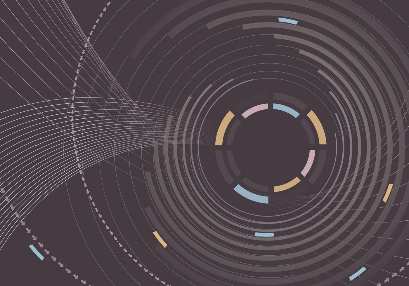 Linear Circle Background Vector 80541 Vector Art at Vecteezy