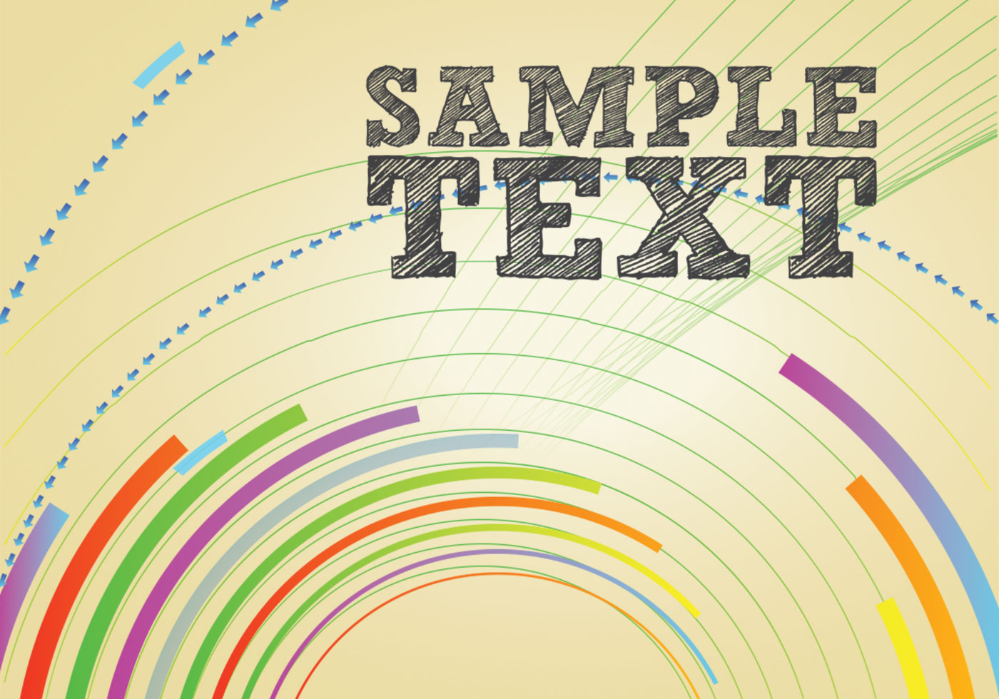 Colorful Abstract Lines Background Vector 80756 Vector Art at Vecteezy