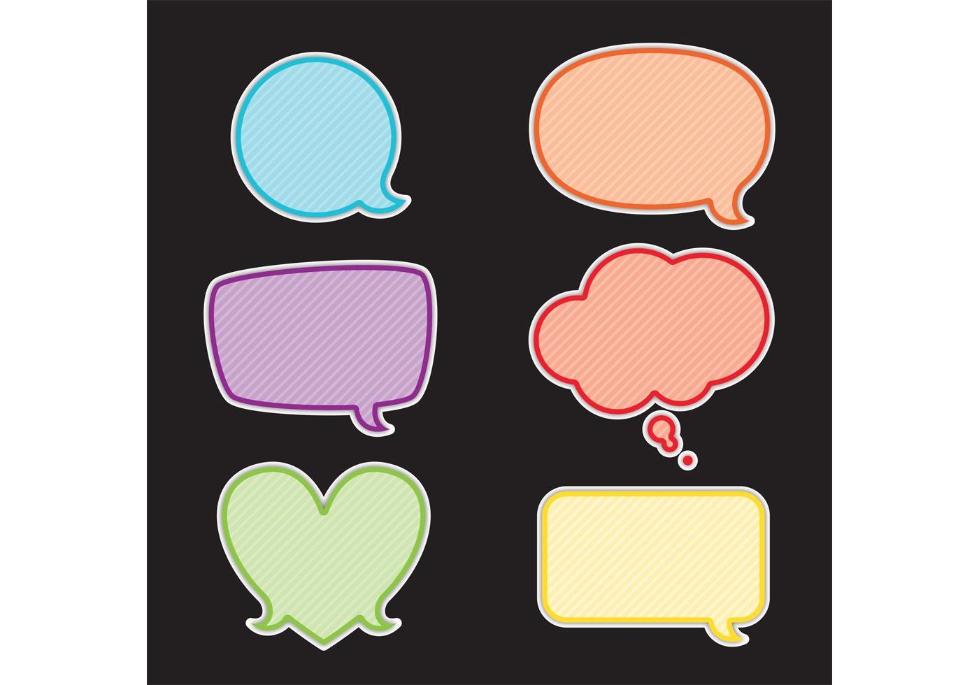 Speech Bubble Vectors 81922 Vector Art at Vecteezy