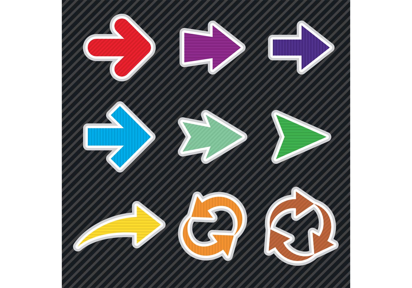 Bright Arrow Vectors 82140 Vector Art at Vecteezy