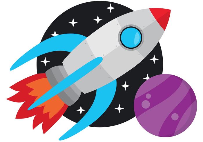 Space Rocket Vector Download Free Vector Art Stock Graphics And Images