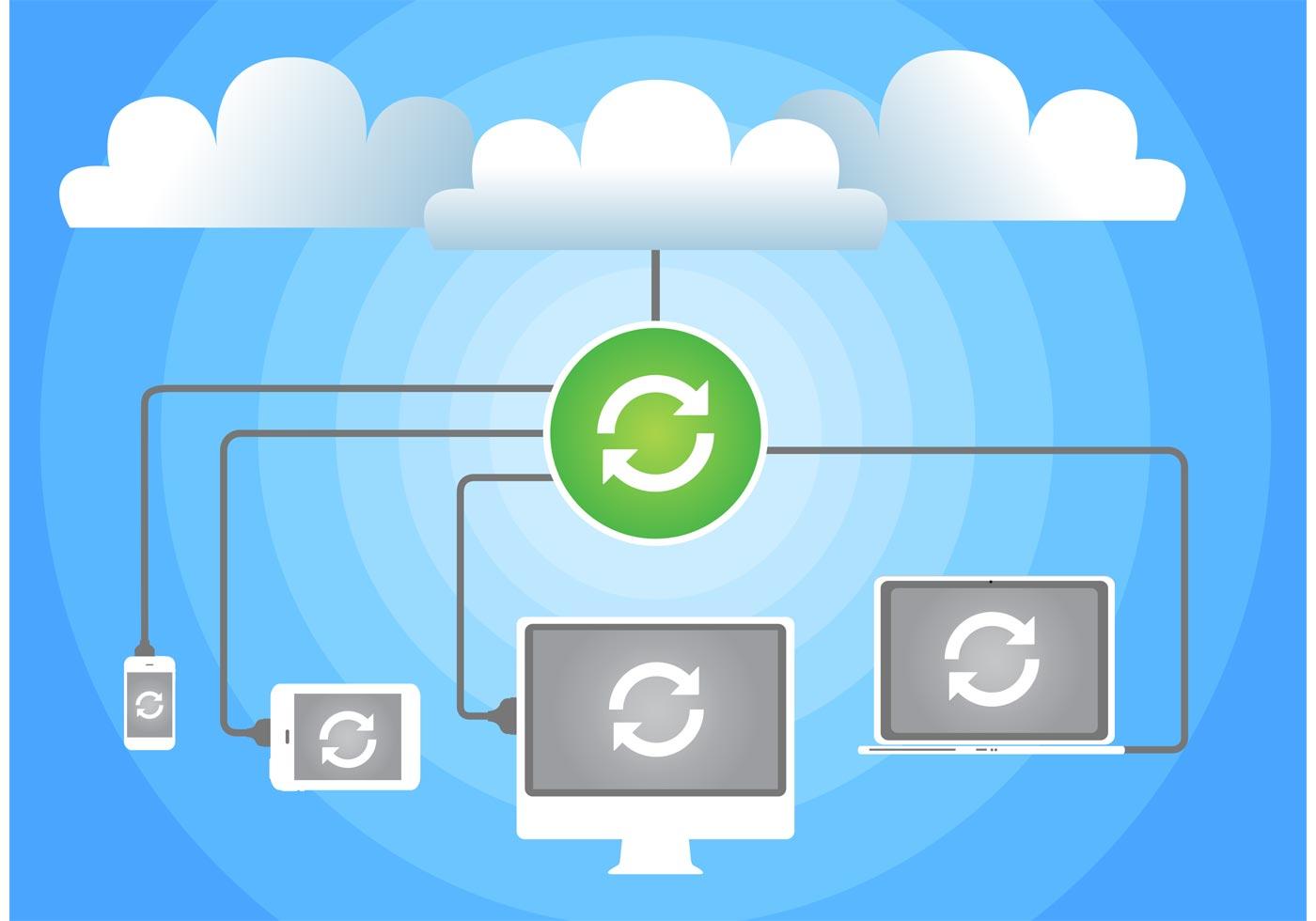 Cloud Computing Concept Vector 82954 Vector Art at Vecteezy