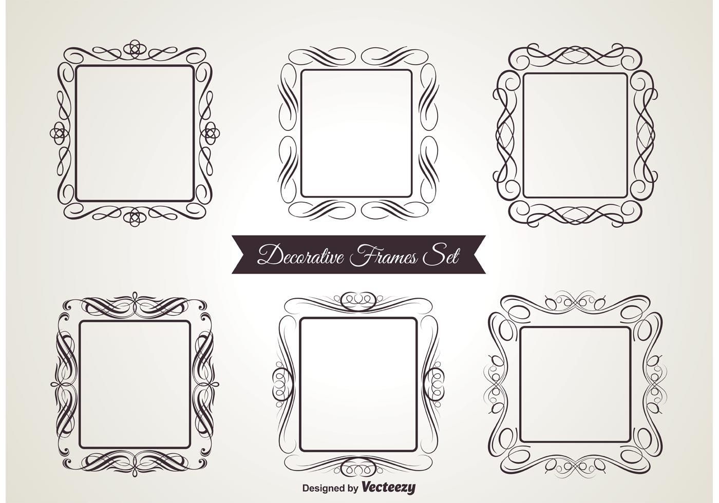 Decorative Vector Frames 83451 Vector Art at Vecteezy