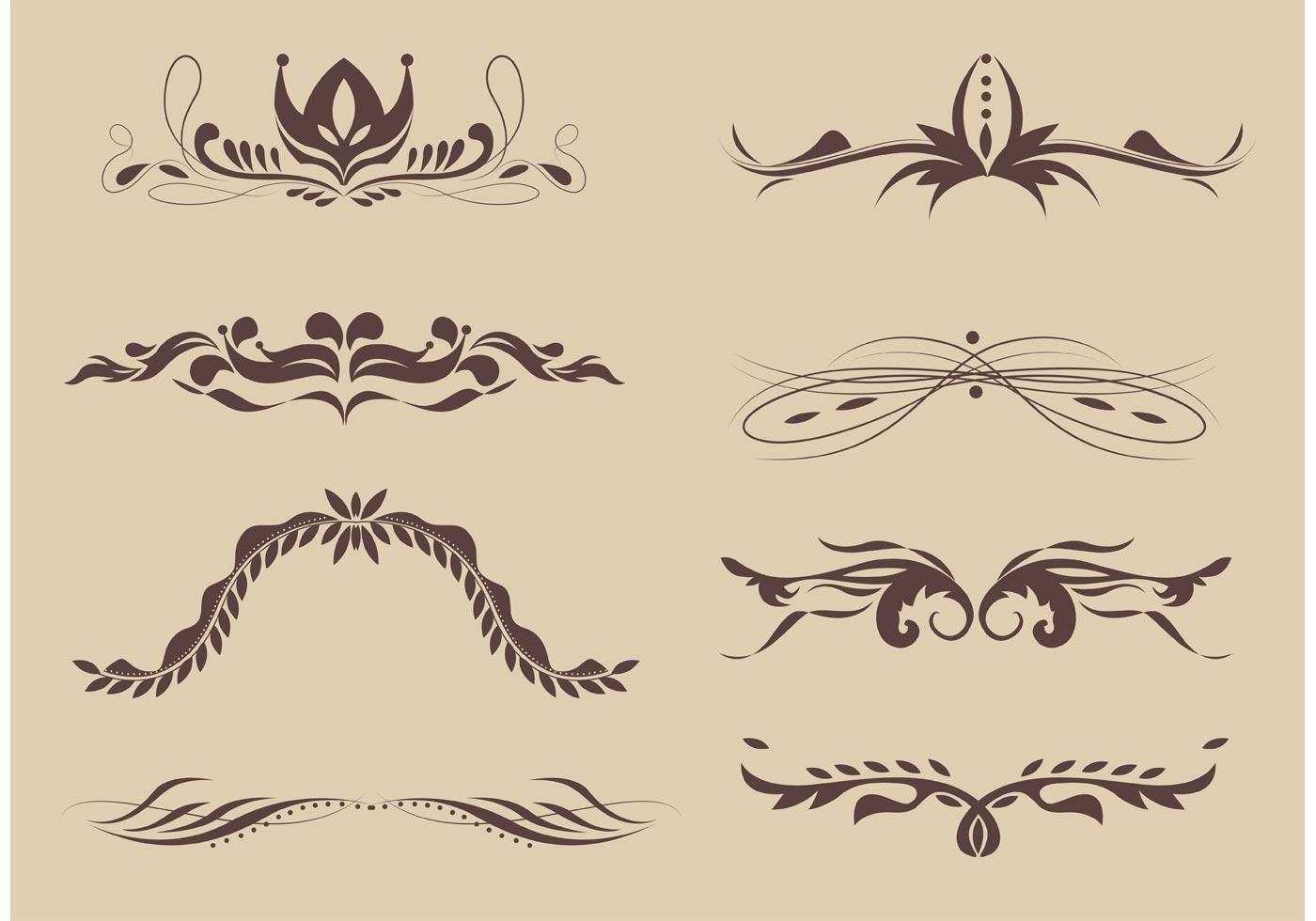 Retro Vector Elements 84325 Vector Art at Vecteezy