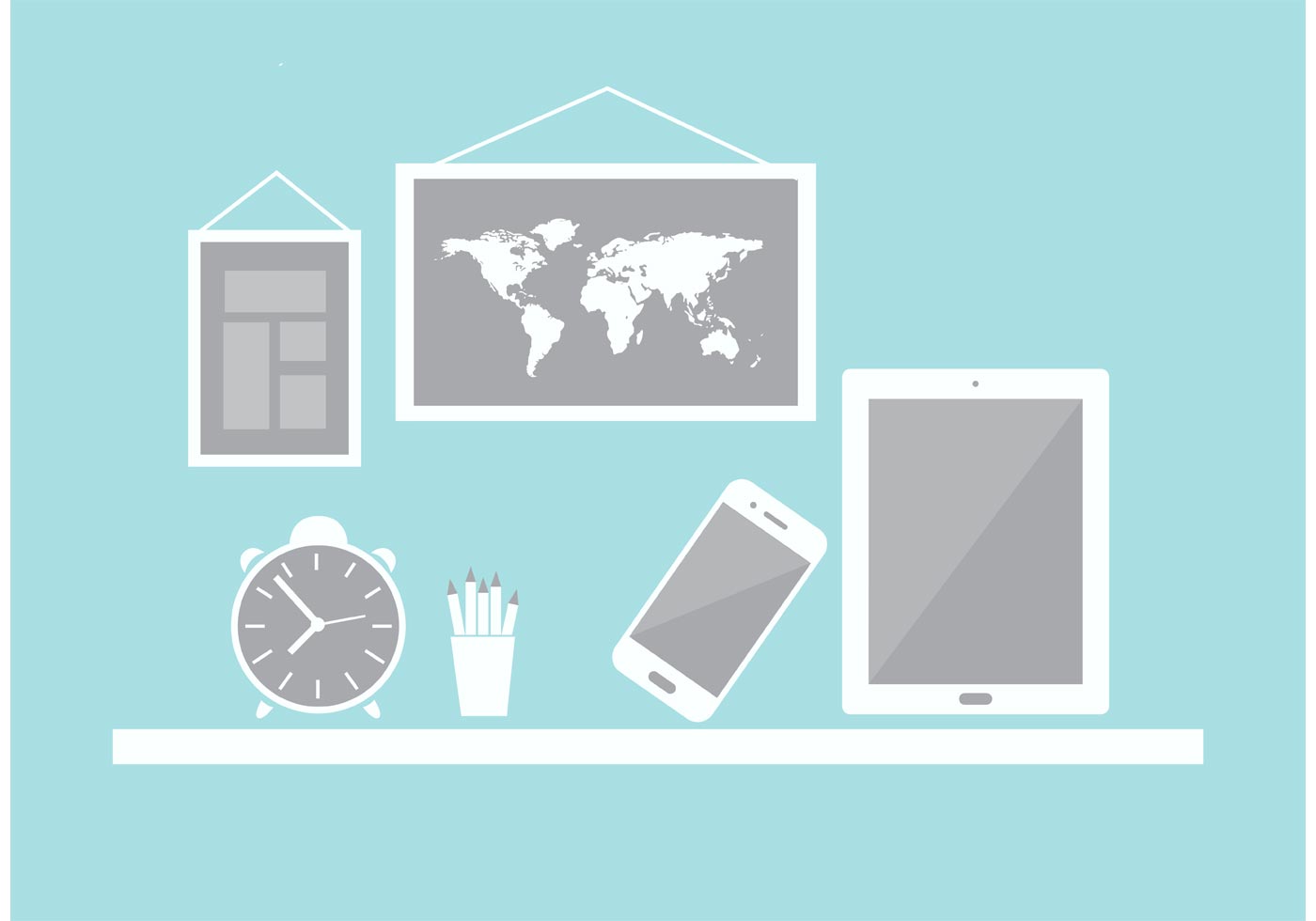 Desktop Vector Elements 85240 Vector Art at Vecteezy