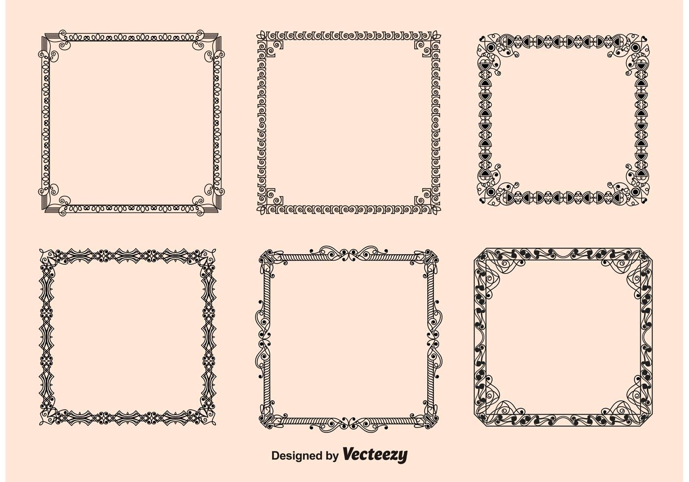 Vintage Frames Vectors 86075 Vector Art at Vecteezy