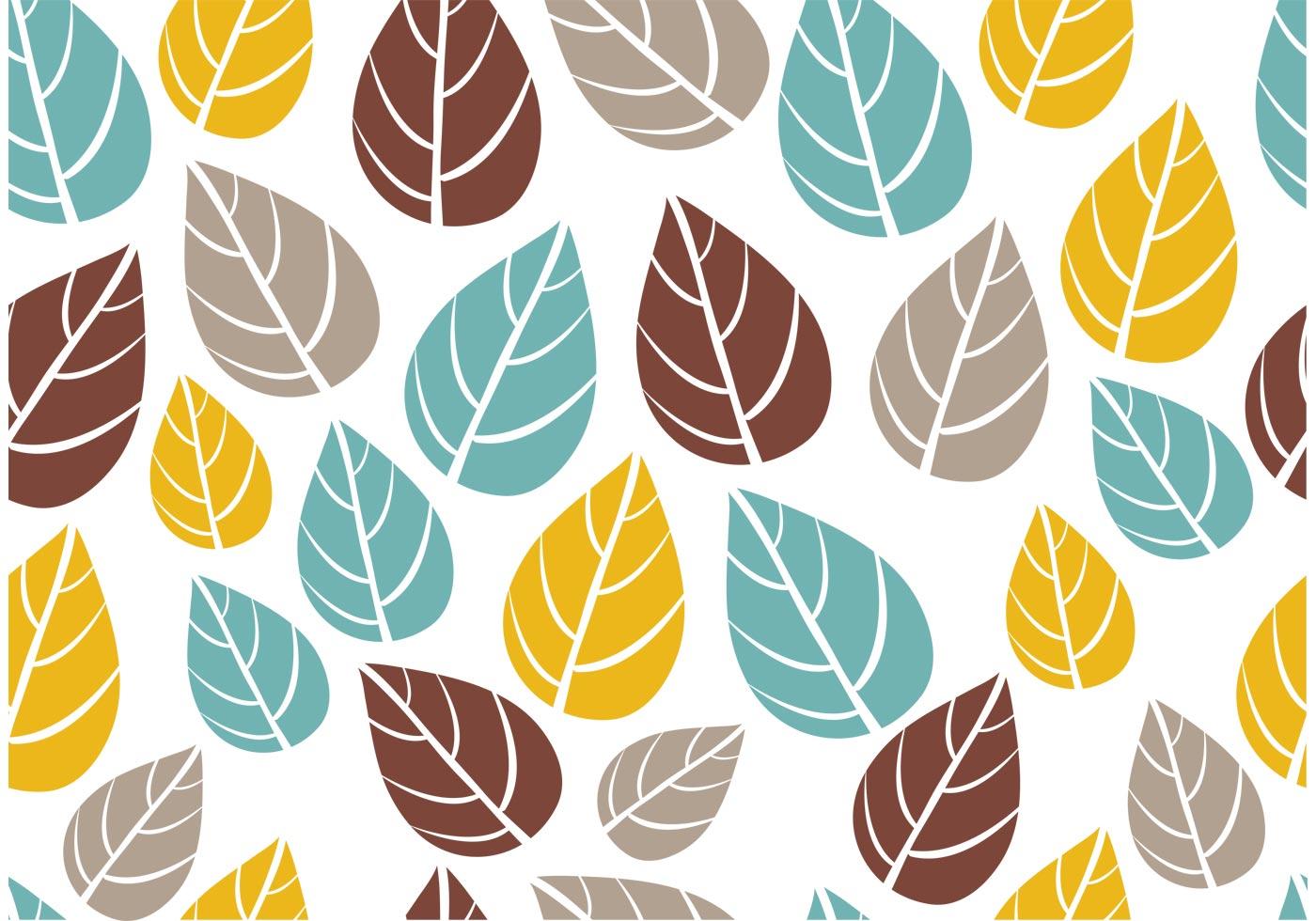 Ornate Seamless Leaf Pattern Vector 86638 Vector Art At Vecteezy