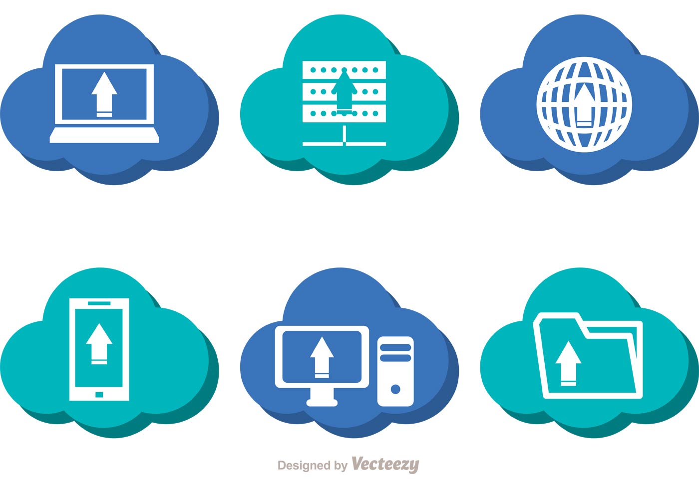 Blue Cloud Computing Vectors 86834 Vector Art at Vecteezy Blue Cloud Computing Vectors 86834 Vector Art at Vecteezy