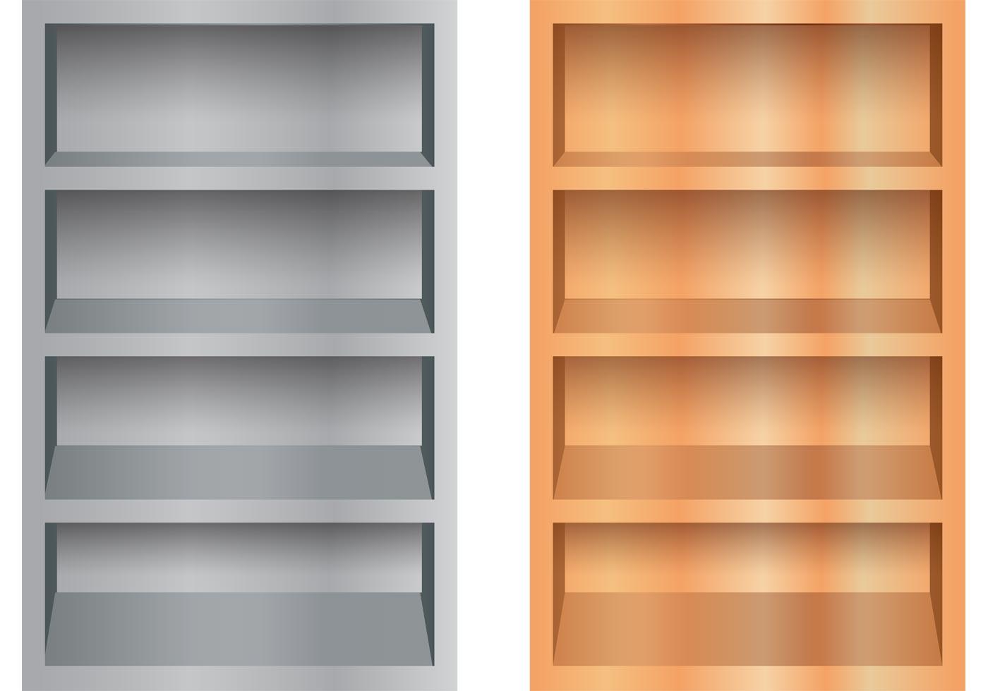 3D Shelves Vectors 86927 Vector Art at Vecteezy