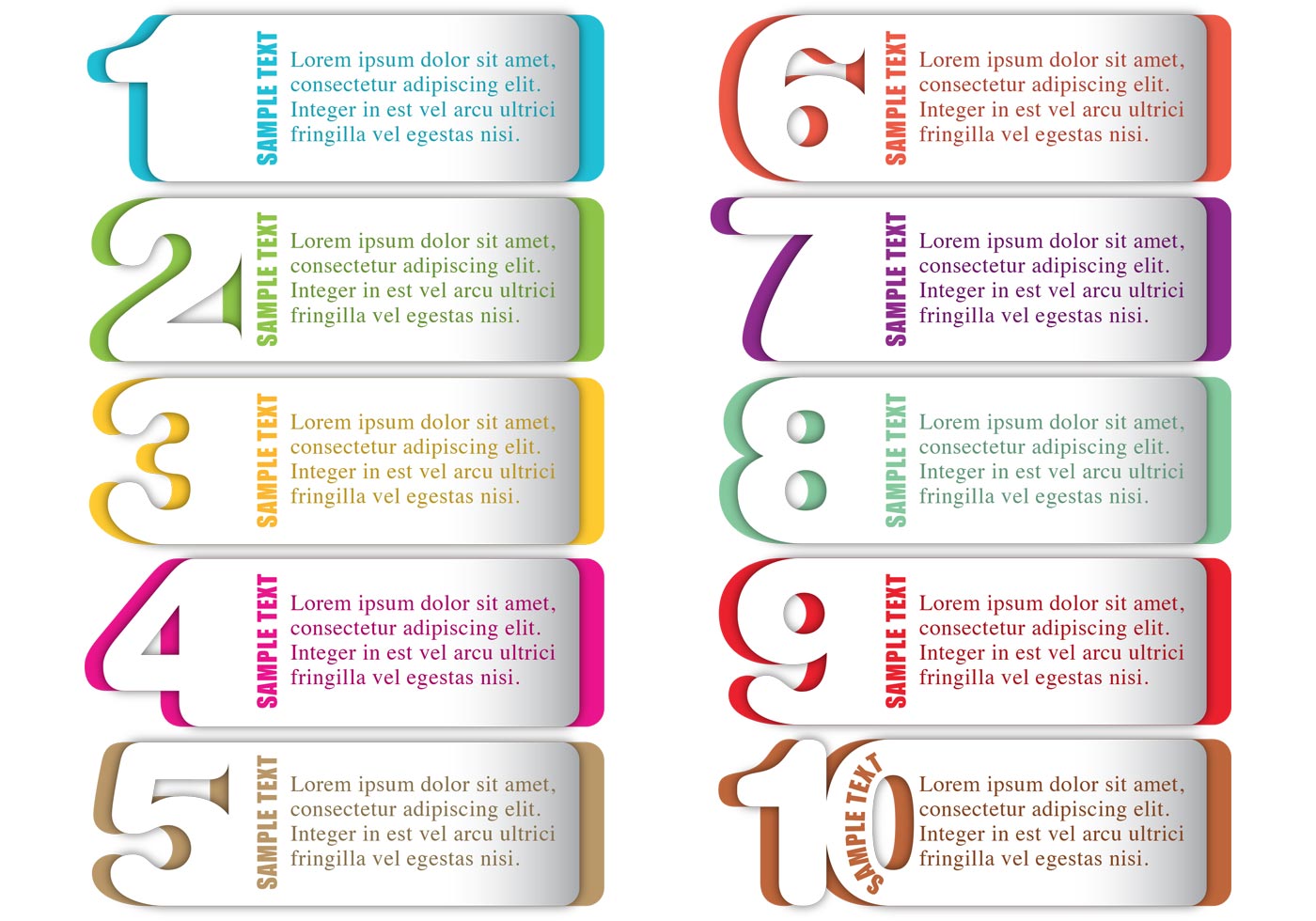 Numbered Text Box Vectors 87785 Vector Art at Vecteezy Numbered Text Box Vectors 87785 Vector Art at Vecteezy