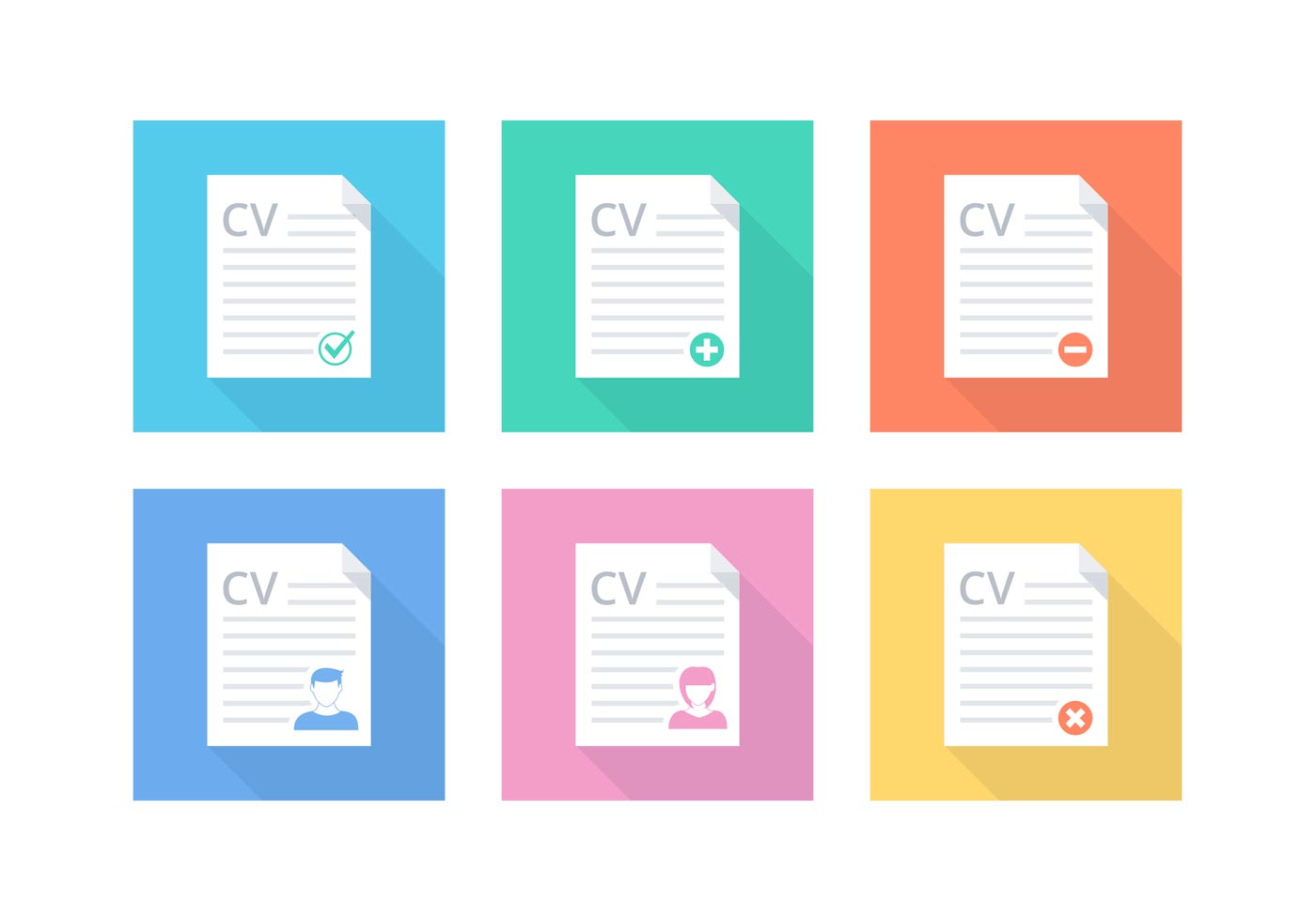 Free Flat Curriculum Vitae Vector Icons 88237 Vector Art at Vecteezy Free Flat Curriculum Vitae Vector Icons 88237 Vector Art at Vecteezy