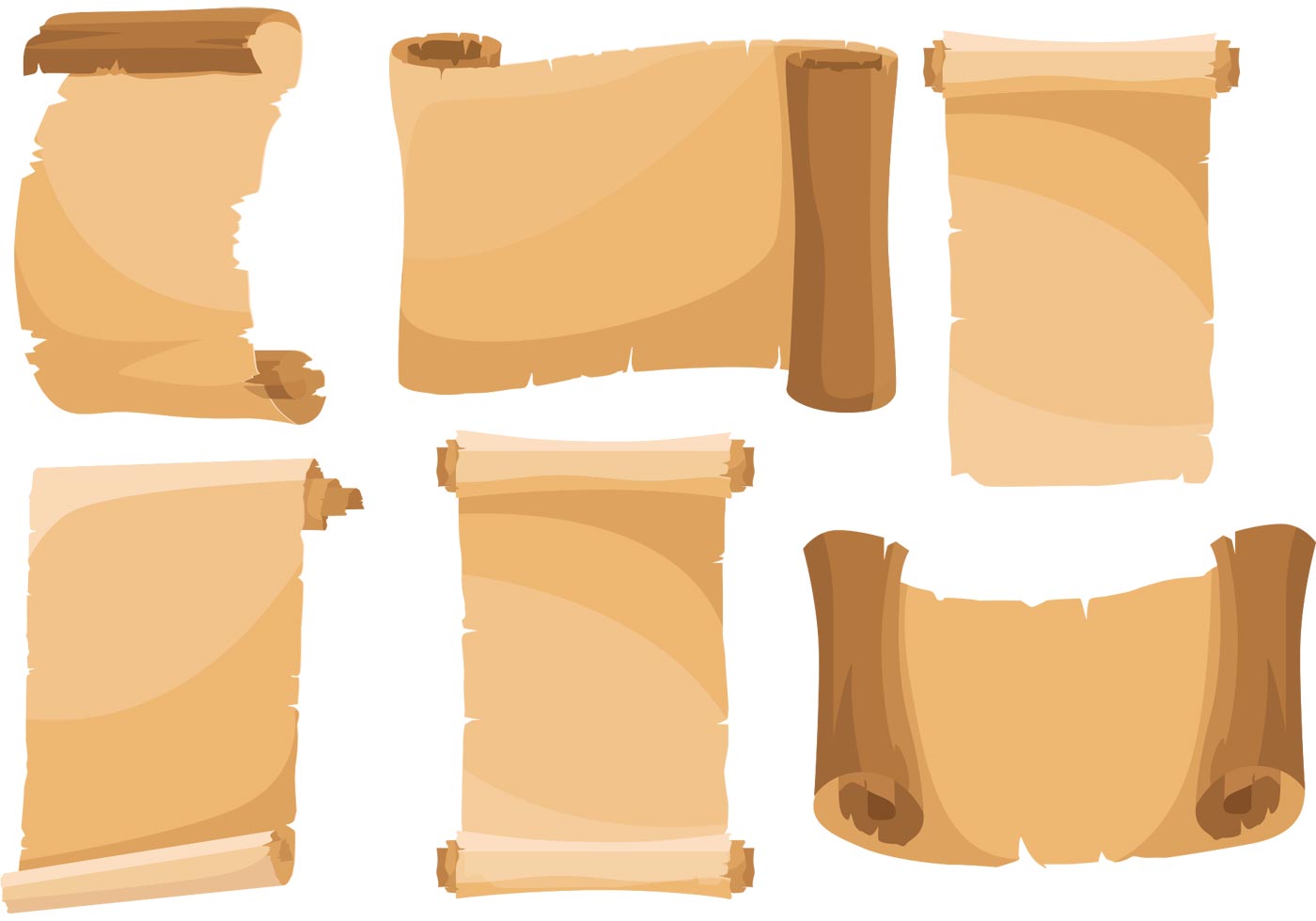 Scrolled Paper Vector - Download Free Vector Art, Stock Graphics & Images Scrolled Paper Vector - Download Free Vector Art, Stock Graphics & Images