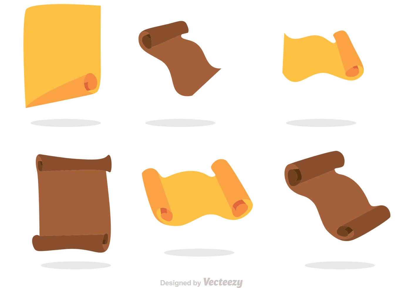 Old Scrolled Paper Vector 88265 Vector Art at Vecteezy Old Scrolled Paper Vector 88265 Vector Art at Vecteezy