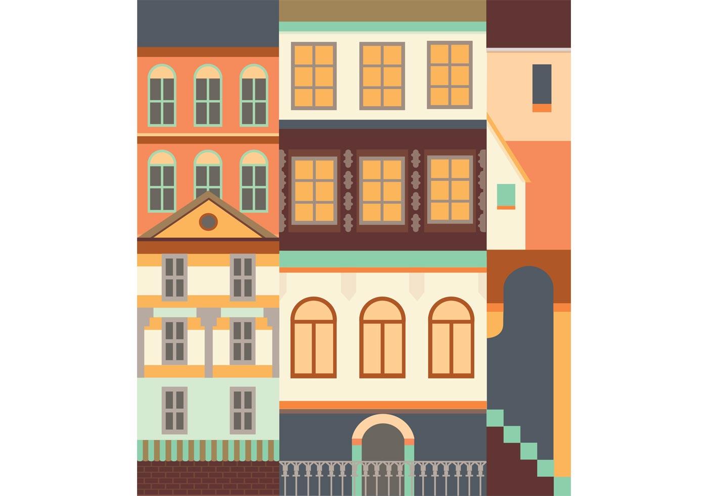 Buildings Vector 88422 Vector Art at Vecteezy
