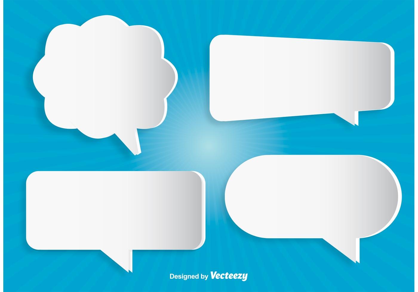 Modern Speech Bubble Vectors 88522 Vector Art at Vecteezy