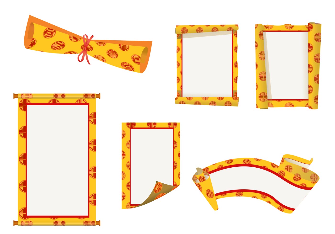 Chinese Scrolled Paper Vectors 88730 Vector Art at Vecteezy Chinese Scrolled Paper Vectors 88730 Vector Art at Vecteezy