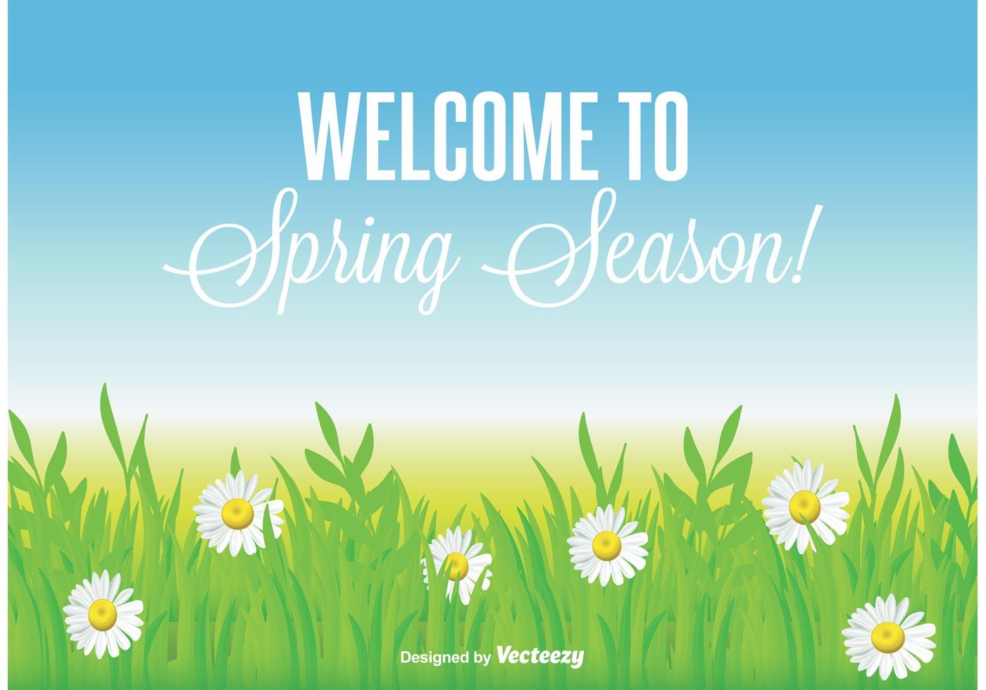 Beautiful Spring Background 89128 Vector Art at Vecteezy