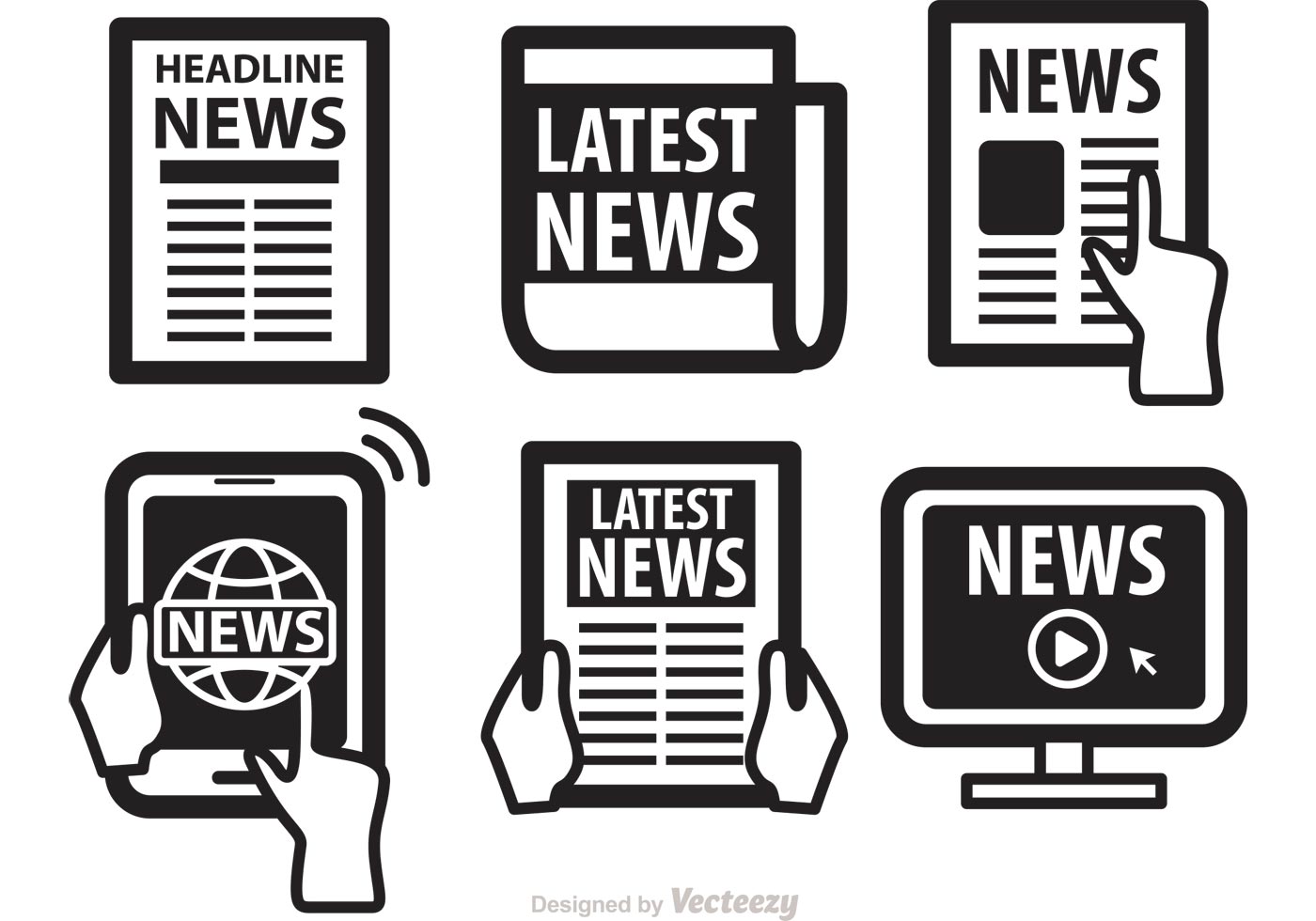 Newspaper Media Icons Vectors - Download Free Vector Art, Stock ... Newspaper Media Icons Vectors - Download Free Vector Art, Stock ...