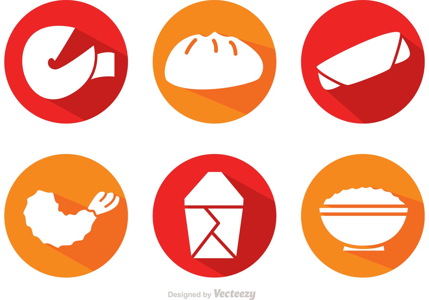 Vector Chinese Food Long Shadow Icons 90624 Vector Art at Vecteezy Vector Chinese Food Long Shadow Icons 90624 Vector Art at Vecteezy
