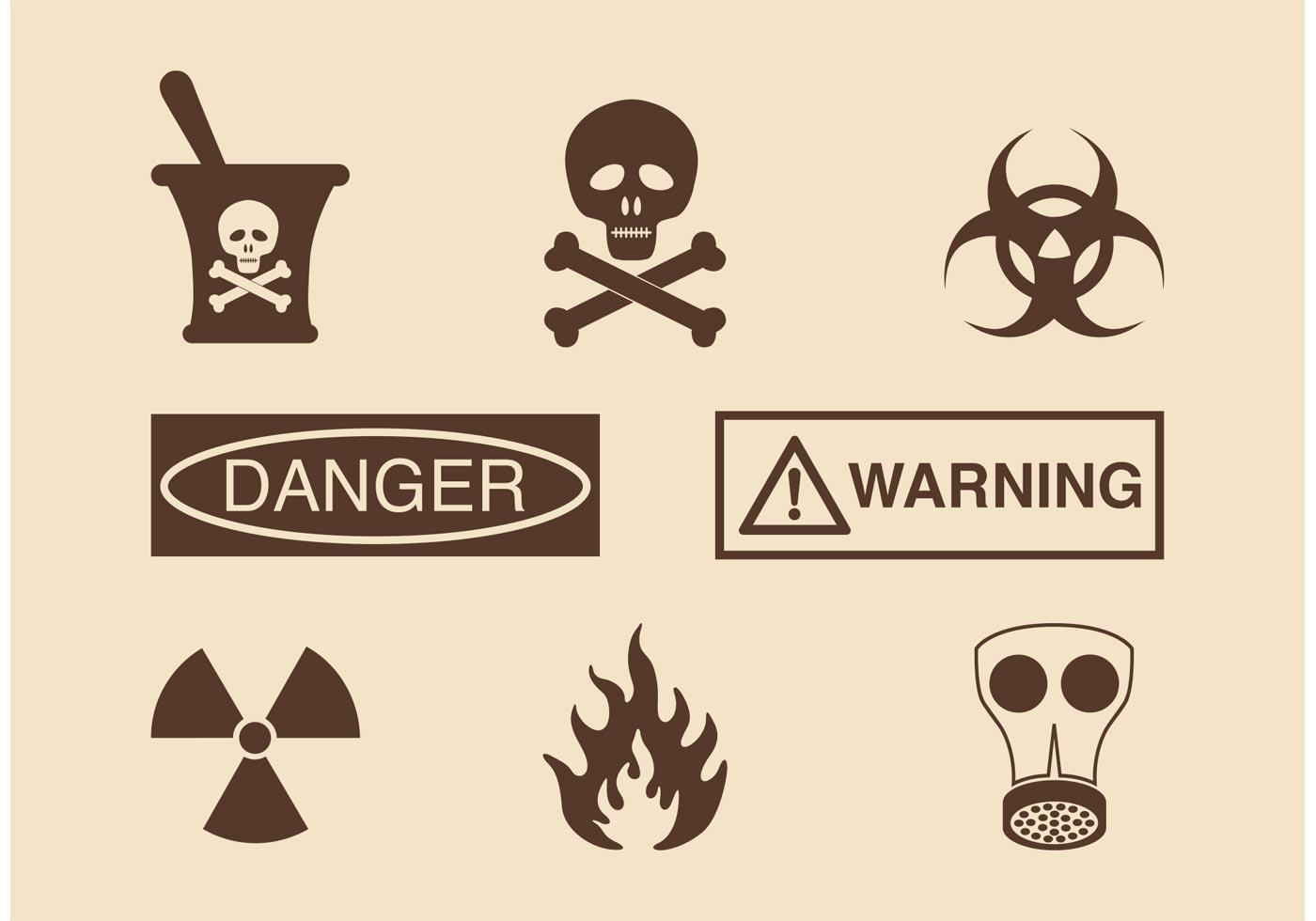 Danger And Warning Vector Icons 90790 Vector Art at Vecteezy
