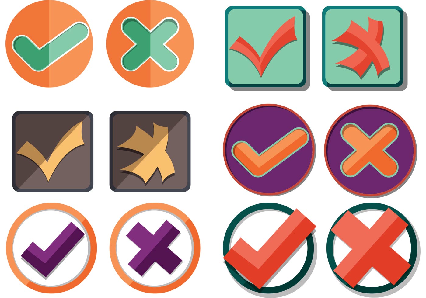 Correct Incorrect Vectors 90862 Vector Art at Vecteezy Correct Incorrect Vectors 90862 Vector Art at Vecteezy