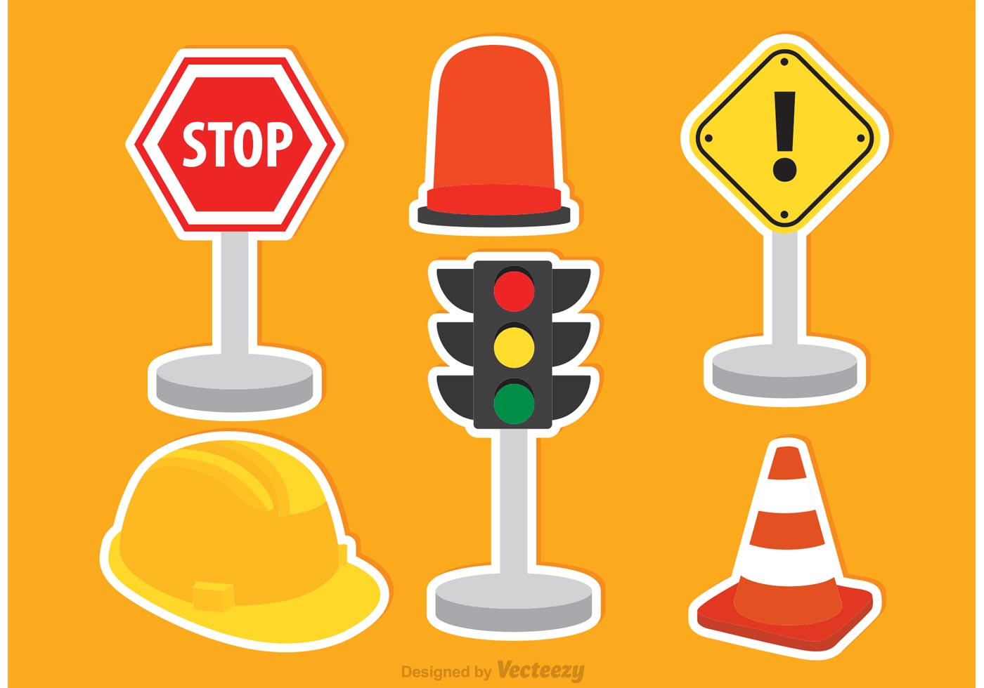Vector Traffic Icons 91391 Vector Art at Vecteezy