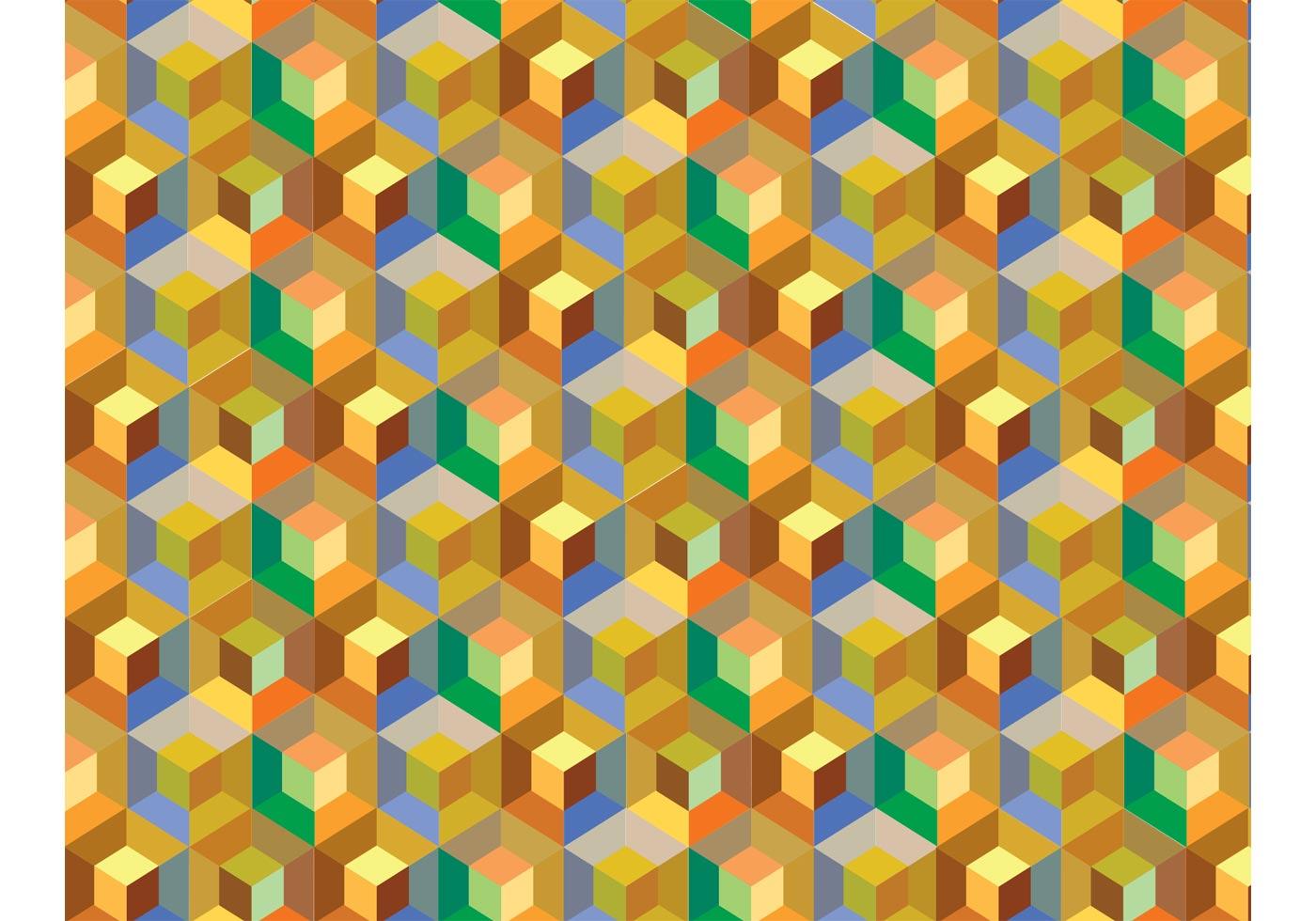 Cube Pattern Background Vector 92167 Vector Art at Vecteezy