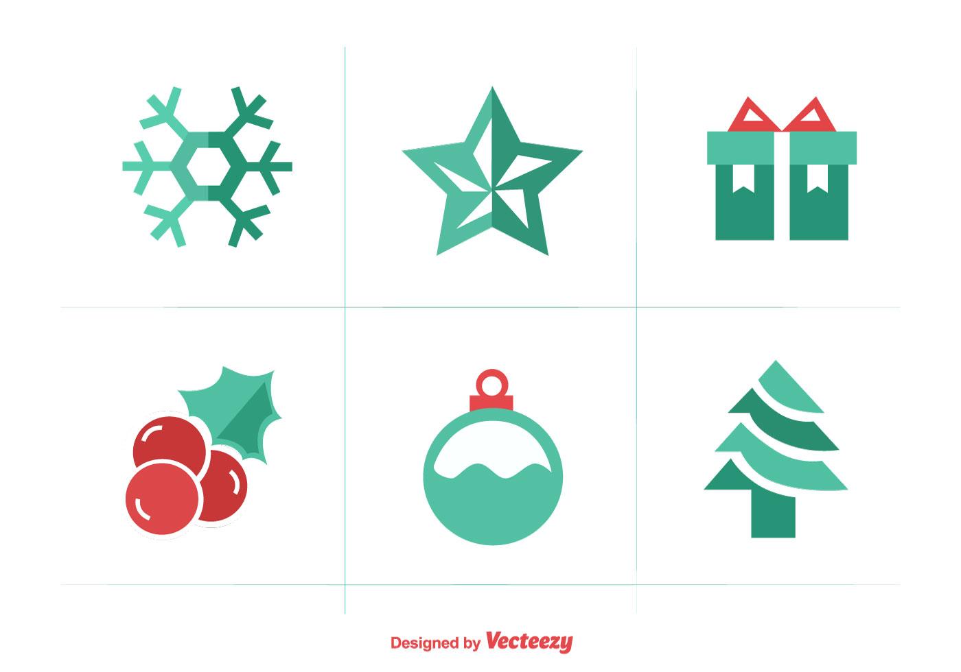 Christmas Flat Color Iconset 93628 Vector Art at Vecteezy