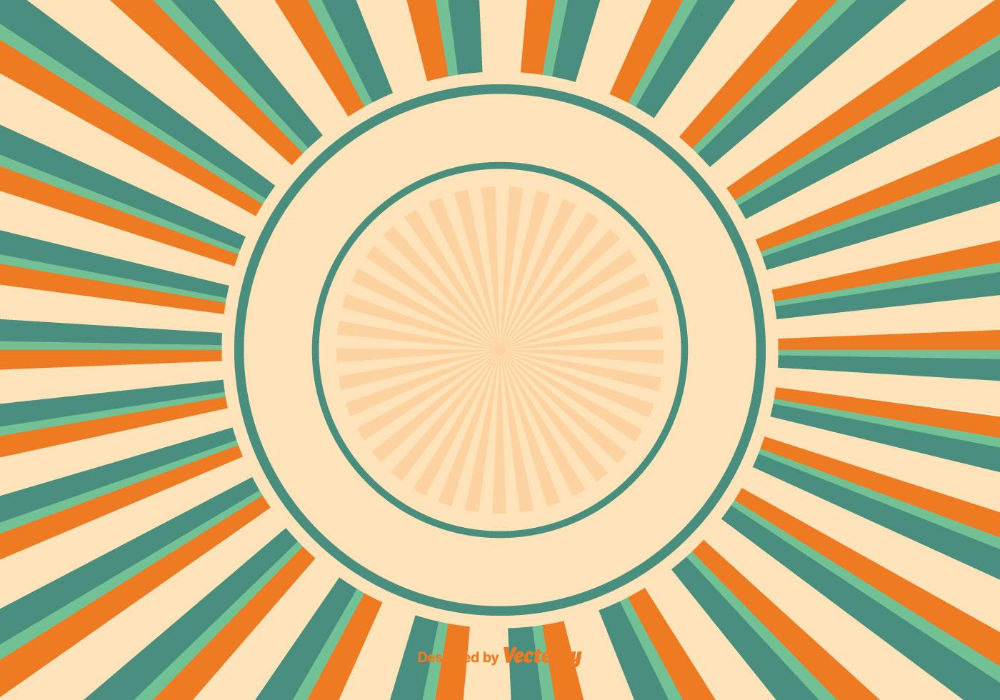 Colorful Sunburst Background Illustration 94273 Vector Art At Vecteezy