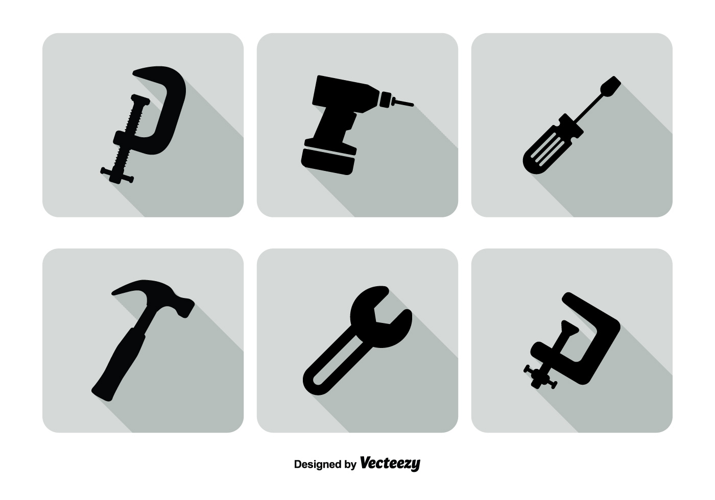 Assorted Tools Icon Set - Download Free Vector Art, Stock Graphics & Images