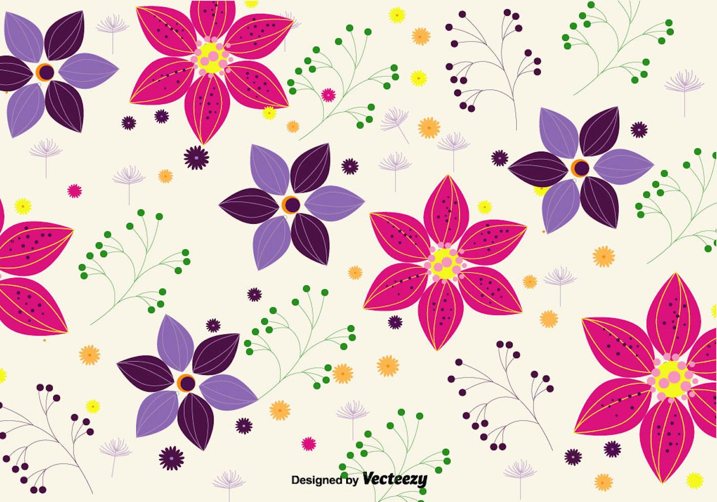 Spring flower background 95090 Vector Art at Vecteezy