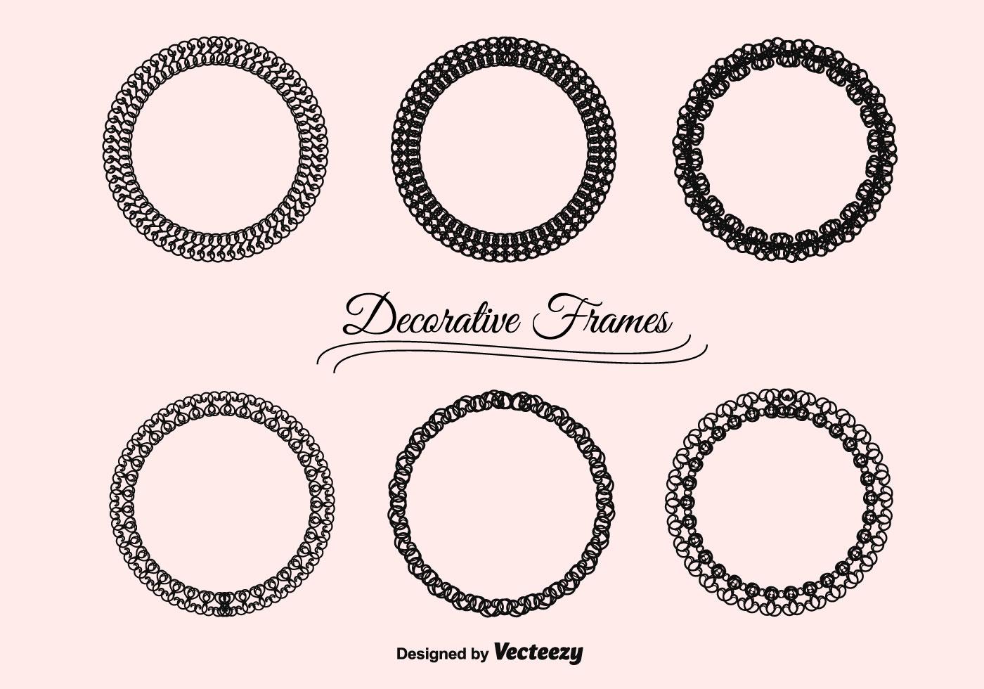 Vector Decorative Frames Set 95656 Vector Art at Vecteezy