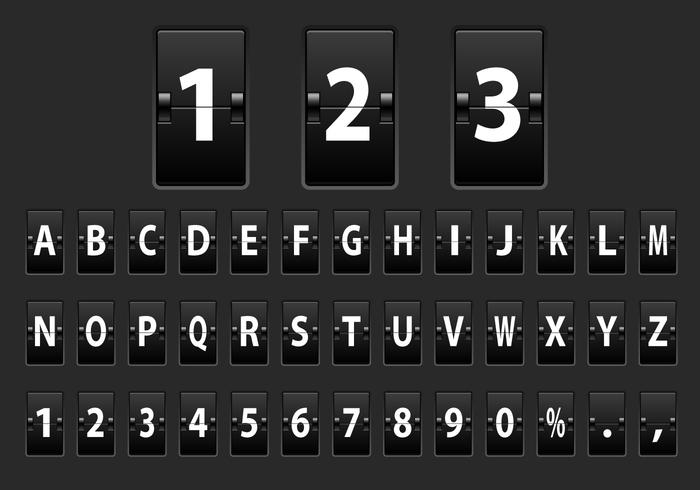 Free Flip Scoreboard Vector Download Free Vector Art Stock Graphics
