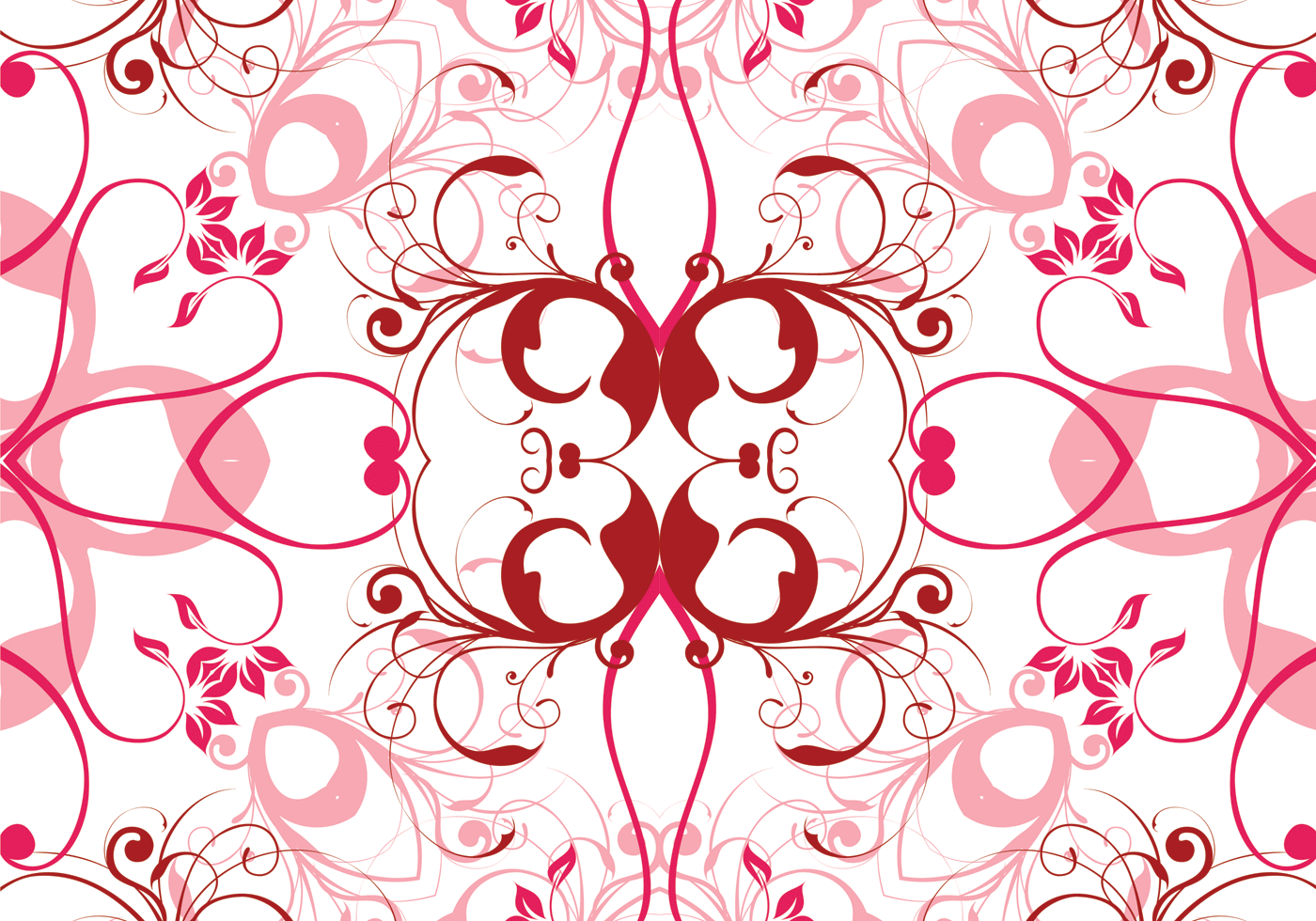 Pink vector floral background 97616 Vector Art at Vecteezy