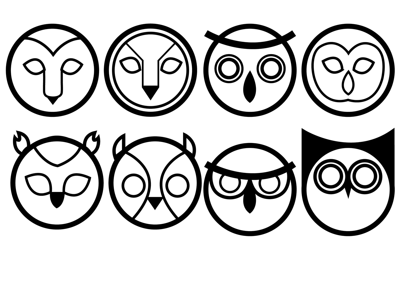Owls Icon Vectors - Download Free Vector Art, Stock Graphics & Images Owls Icon Vectors - Download Free Vector Art, Stock Graphics & Images