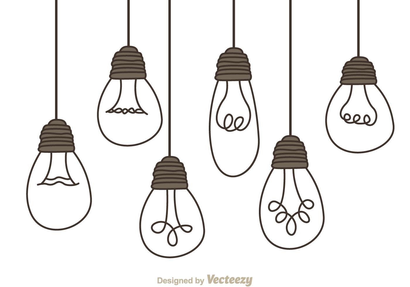 Hanging Light Bulbs 99791 Vector Art at Vecteezy Hanging Light Bulbs 99791 Vector Art at Vecteezy