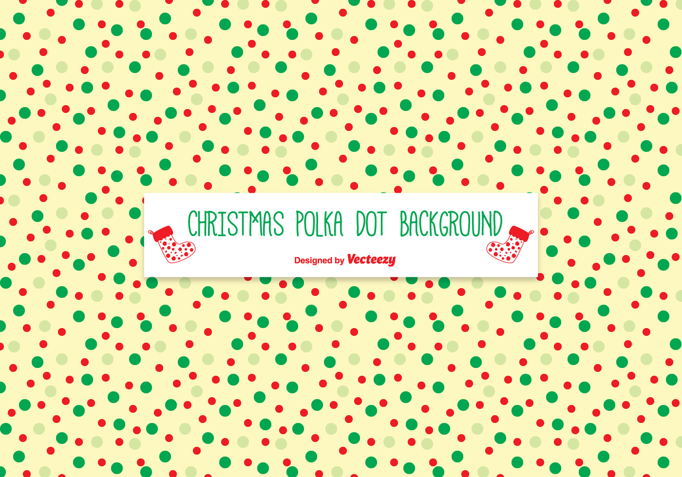 Christmas Polka Dot Pattern Background 99875 Vector Art At Vecteezy